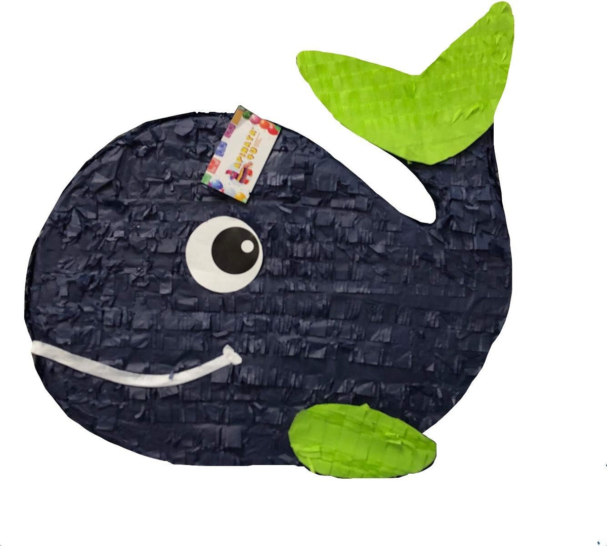 Whale Pinata Navy Blue & Green Nautical Themed – APINATA4U