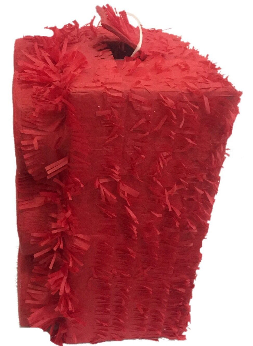 Large Red Brick Pinata – APINATA4U