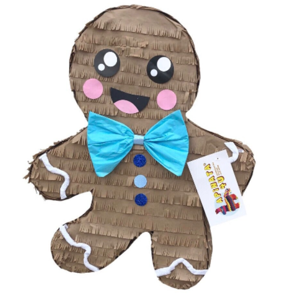 Ready to Ship Gingerbread Man Pinata Christmas Theme Party Favors ...