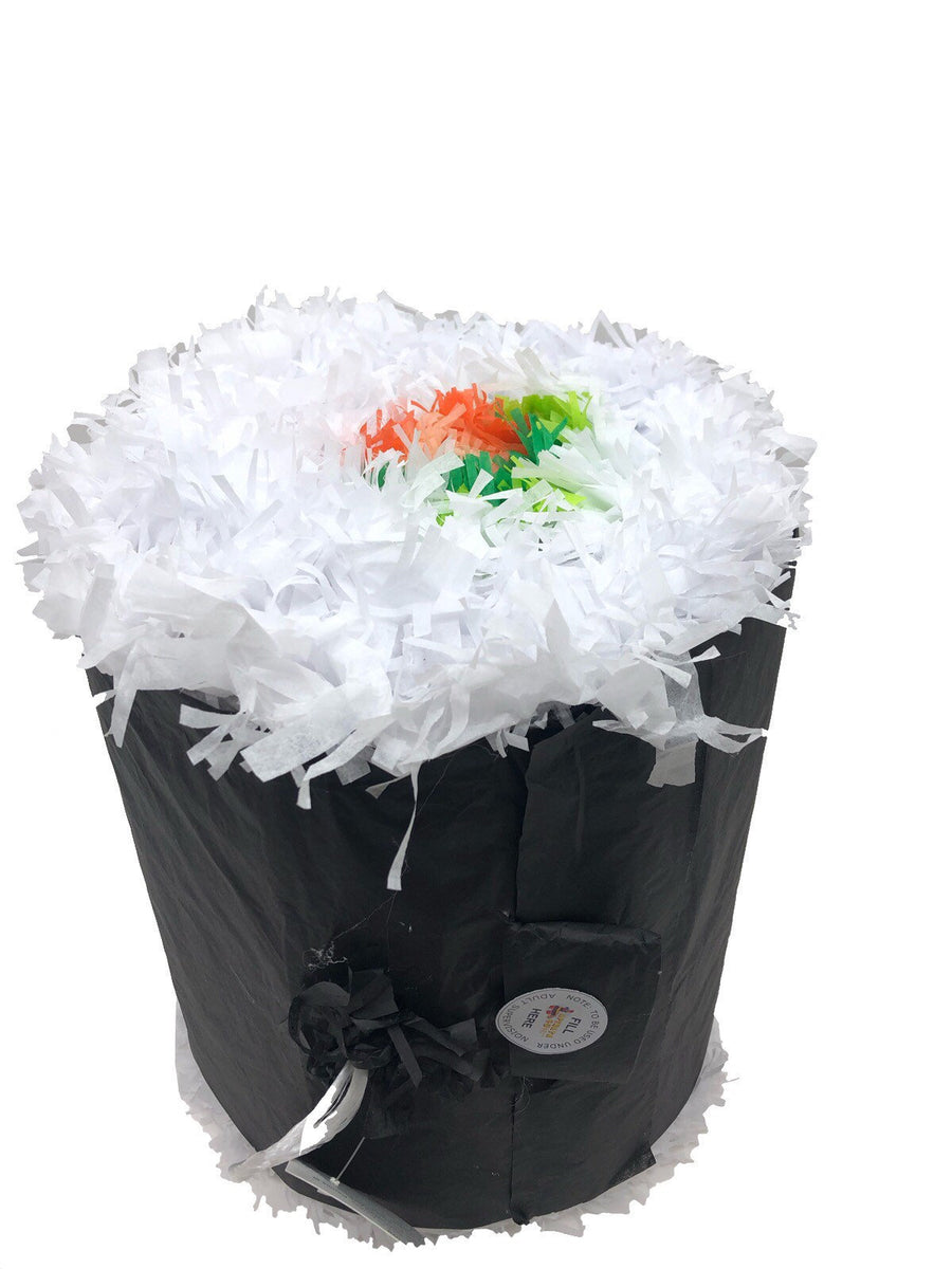 14" Tall Sushi Pinata Japanese Party Supplies Sushi Roll Let's Roll Su ...